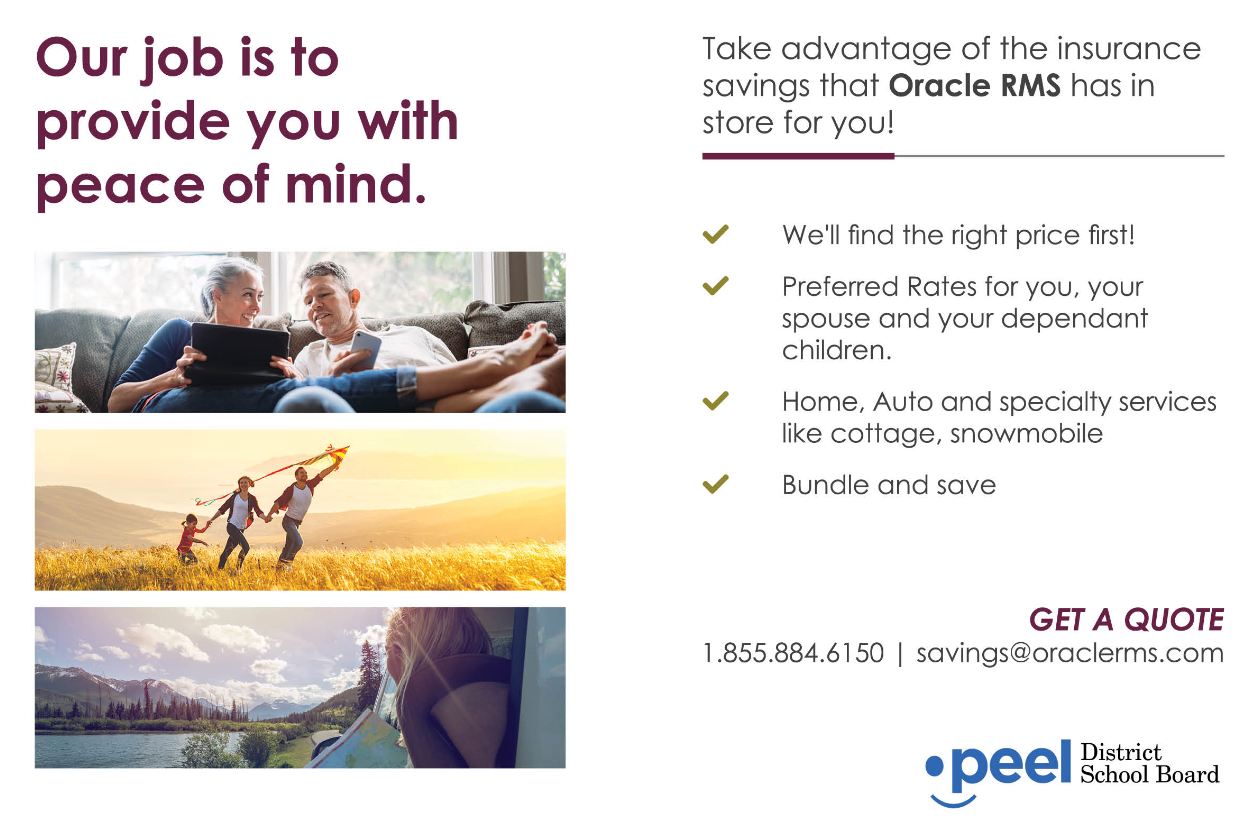 Peel District School Board | Oracle RMS Insurance Brokers